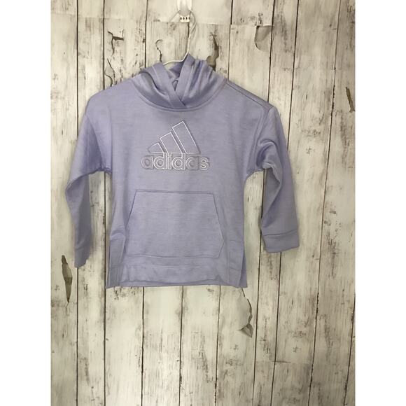 adidas | Shirts & Tops | Adidas Size 4 Girls Purple Fleece Lined ...